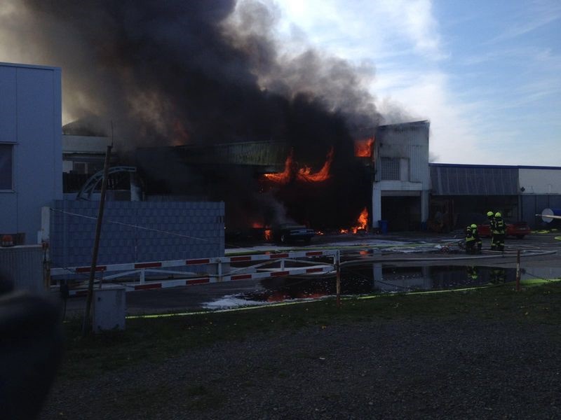 reportnet24.de - ++ Explosion in Worms (Rhein-Neckar) ++ Großbrand am ...